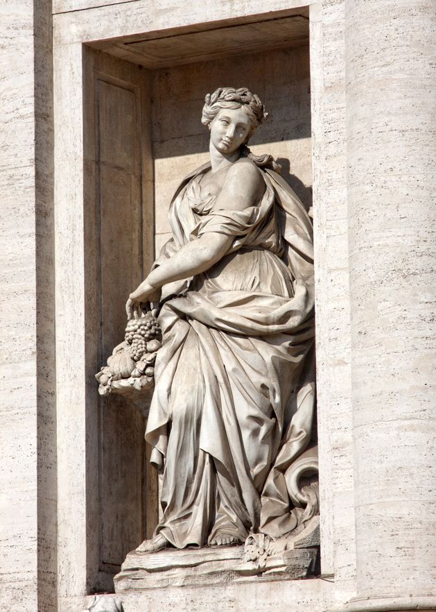 The History of Rome - The Trevi Fountain